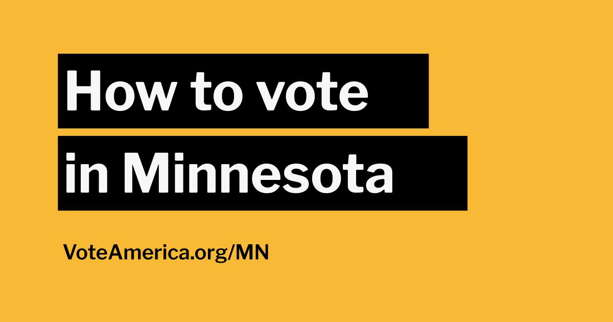 How to Vote in Minnesota - VoteAmerica